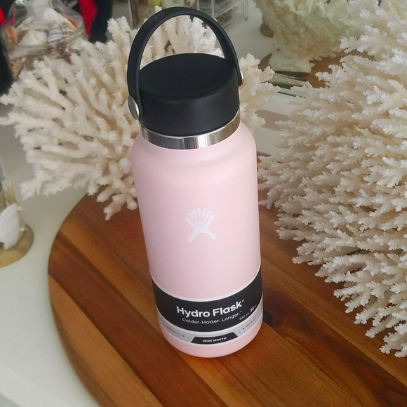 Hydro Flask | Dining | Hydro Flask Nwt32 Oz Wide Mouth Pinktrillium Reg ...
